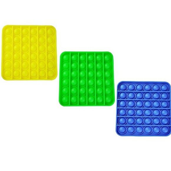 Toys | Nwt 3 Pack Square Adhd Autism Pop It Toysgift Ide | Poshmark
